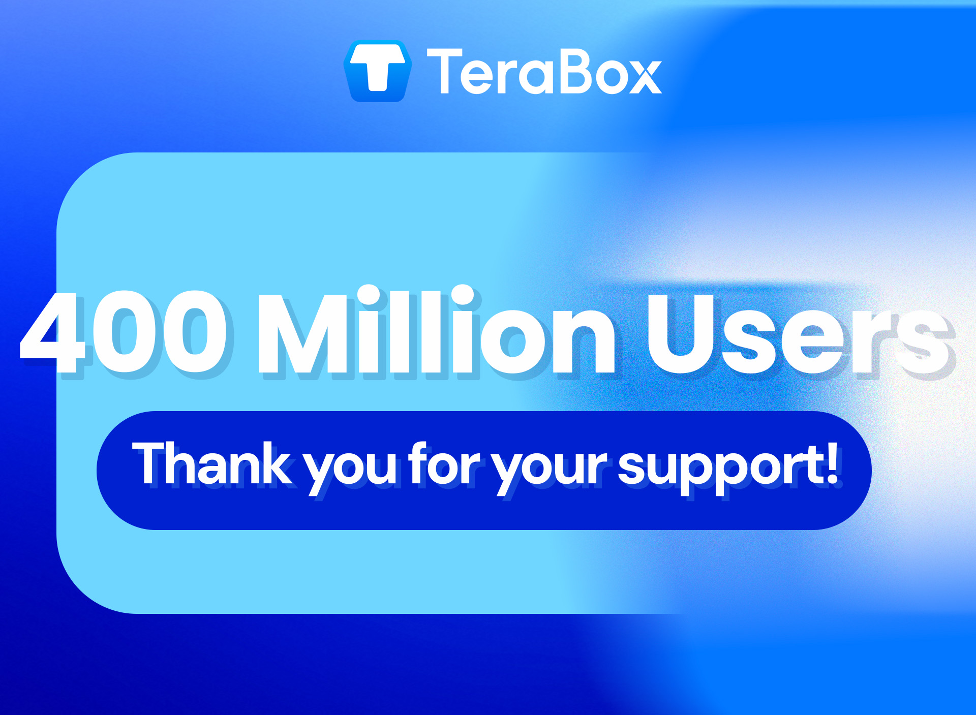 400 Million Users Of TeraBox: The New Journey Starts!