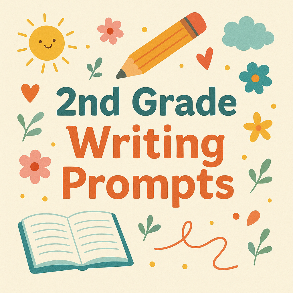 100 Fun 2nd Grade Writing Prompts For Journals And Creative Storytelling