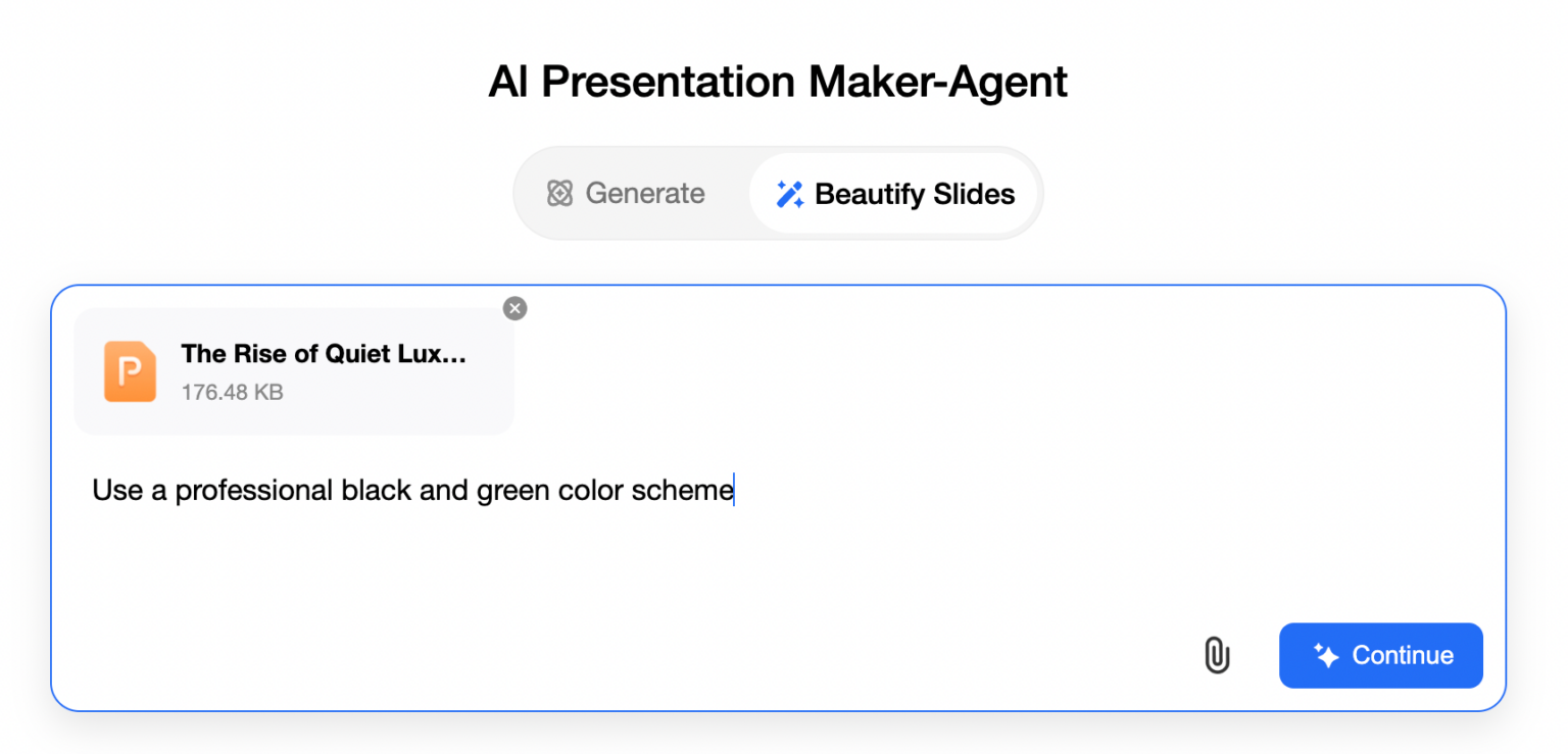 How To Use TeraBox AI PPT Agent & Beautify Slides: Step-by-Step User Guide